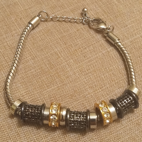 Lia Sophia | Jewelry | Lia Sophia Silver Tone Mesh Crystal Discs ...